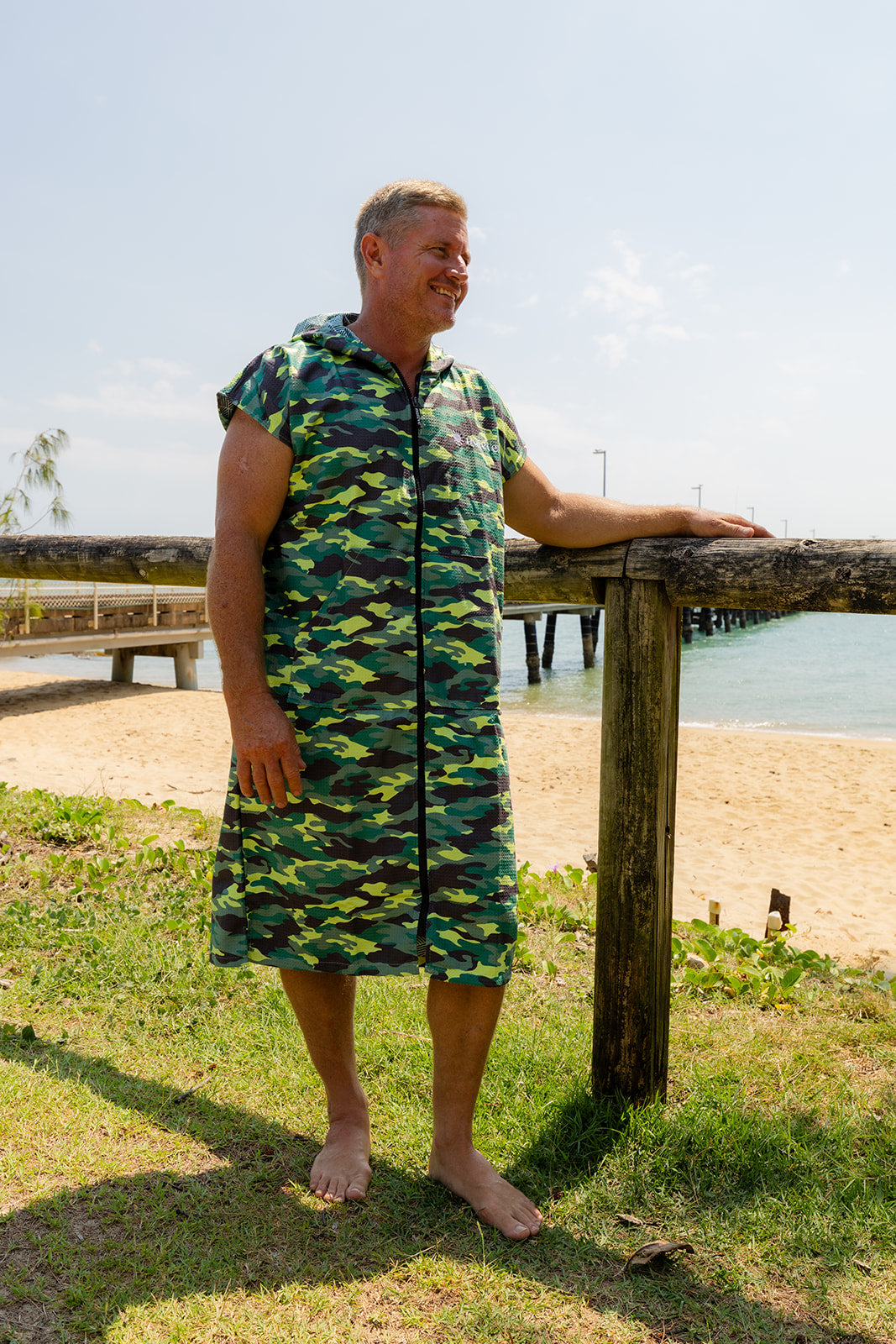 Camo Chaos - Adults Hooded Towel – Nateve Australia