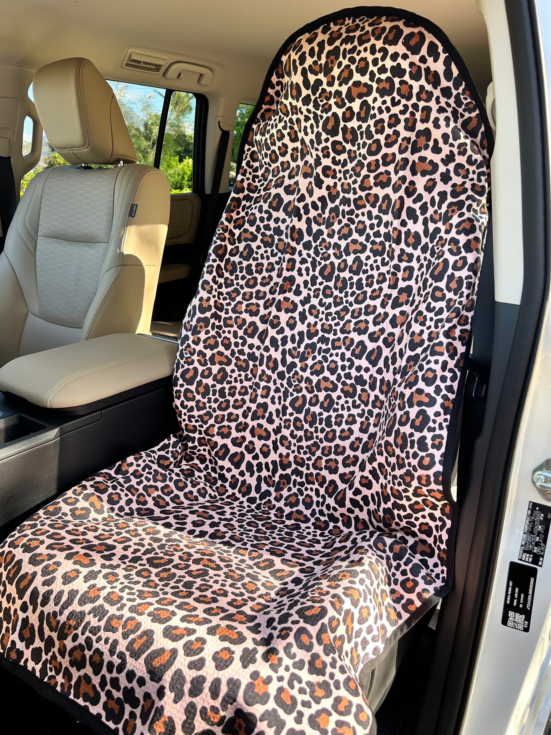 Leopard Freckles - Waterproof Car Seat Cover – Nateve Australia